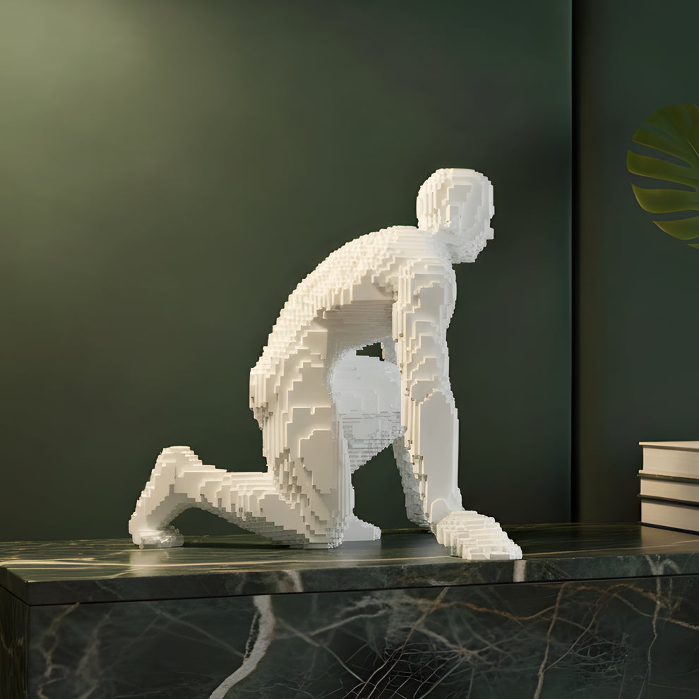 Becoming by La Muse – 1.5 feet Abstract Human Figurine for Console ...