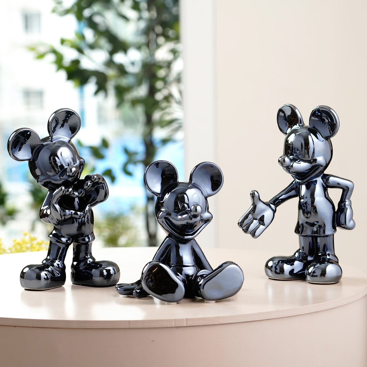 Glimpses of Innocence: Ceramic Mickey Mouse Table Showpiece - Midnight ...